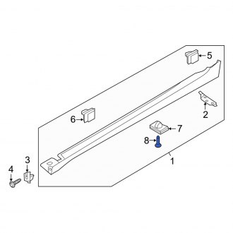 Hyundai Venue Fender Support Braces & Hardware — CARiD.com