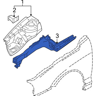 Hyundai Elantra Replacement Chassis Frames & Rails - CARiD.com