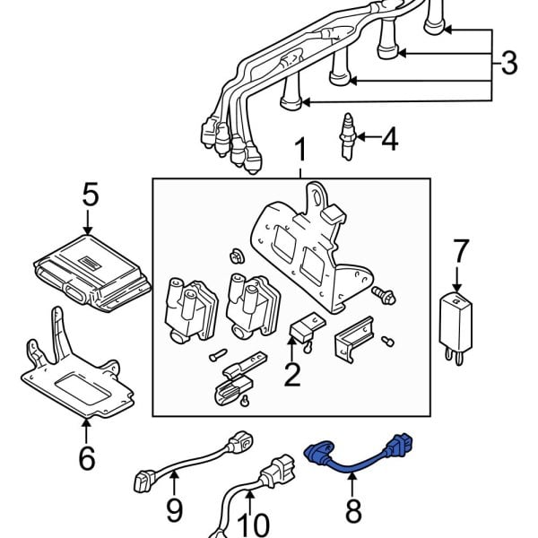 Hyundai OE 3918023910 - Engine Crankshaft Position Sensor