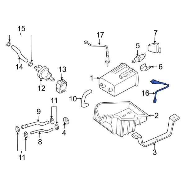 Hyundai OE 3921023700 - Front Oxygen Sensor