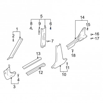Hyundai Santa Cruz OEM Doors & Parts | Shells, Panels, Armrests — CARiD.com
