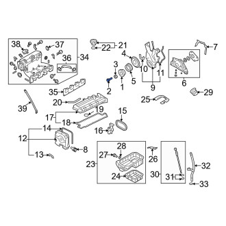 Hyundai Genesis Coupe OEM Engine Parts | Rebuild Kits, Pistons — CARiD.com