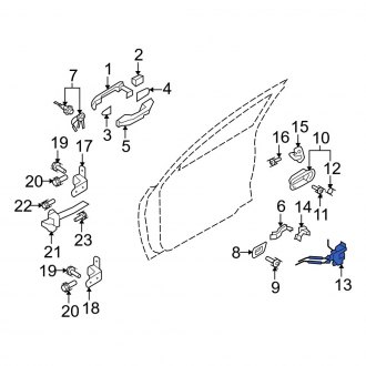 Hyundai Elantra Door Locks + Components — CARiD.com