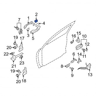 Hyundai Genesis Coupe Door Handles & Window Crank Handles | CARiD