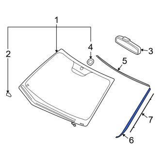 Hyundai Window Trim | Moldings, Pillar Posts, Sills — CARiD.com