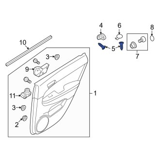 Hyundai Ioniq 5 OEM Interior Components — CARiD.com
