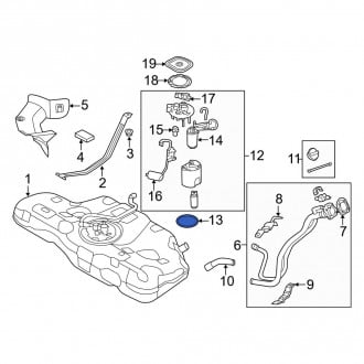 Hyundai Tucson OEM Fuel System Parts - Pumps, Lines | CARiD