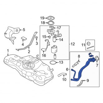 Hyundai Elantra OEM Fuel System Parts | Pumps, Lines — CARiD.com