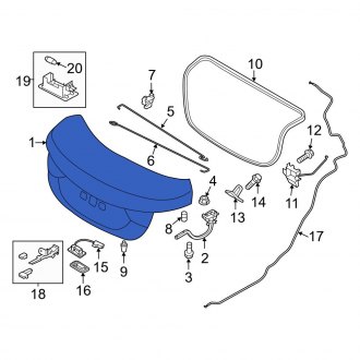 Hyundai Elantra Replacement Trunk Lids | CARiD
