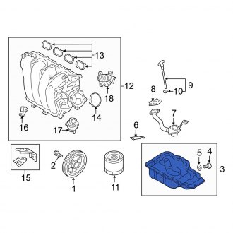 Hyundai Kona OEM Engine Parts | Rebuild Kits, Pistons — CARiD.com