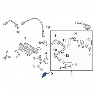 Hyundai Santa Fe PCV System & Breather Parts — CARiD.com