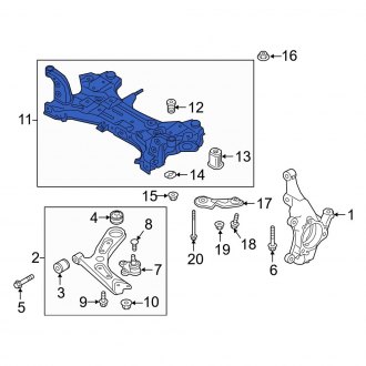 Hyundai Elantra Replacement Chassis Frames & Rails - CARiD.com