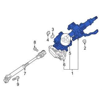 Hyundai Steering Columns, Shafts & Parts - Locks, Covers | CARiD