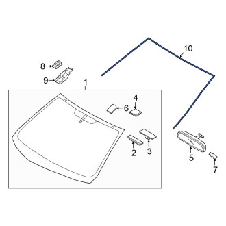 Hyundai Window Trim | Moldings, Pillar Posts, Sills — CARiD.com