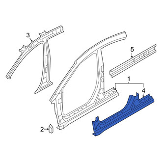 Hyundai Elantra Replacement Rocker Panels – CARiD.com