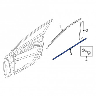 Hyundai Door Moldings - Side, Edge, Belt | CARiD