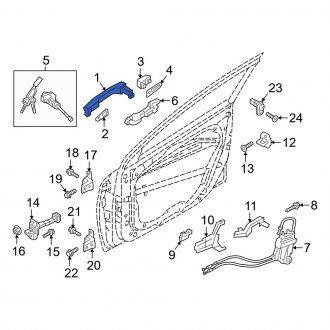 Hyundai Elantra OEM Doors & Parts - Shells, Panels, Armrests | CARiD