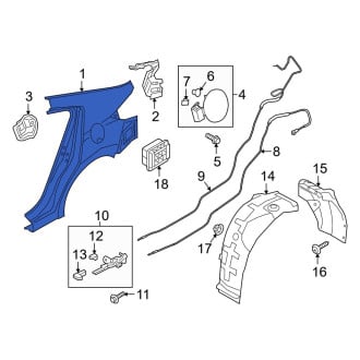 Hyundai Elantra Replacement Quarter Panels | CARiD