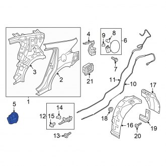 Hyundai OEM Quarter Panels & Parts | Rear & Front — CARiD.com