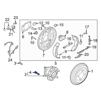 Hyundai Venue OEM Wheels & Tires | Lug Nuts, TPMS Sensors — CARiD.com