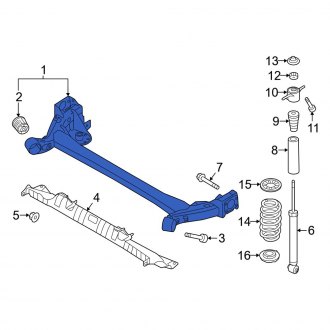 Hyundai Elantra Replacement Chassis Frames & Rails - CARiD.com