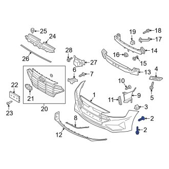 Hyundai Tucson OEM Bumpers | Genuine Front & Rear Bumpers — CARiD.com