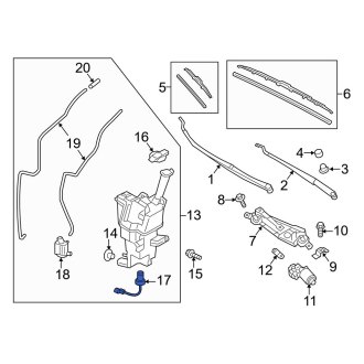 Hyundai Sonata Windshield Washer Tanks & Parts — CARID.com