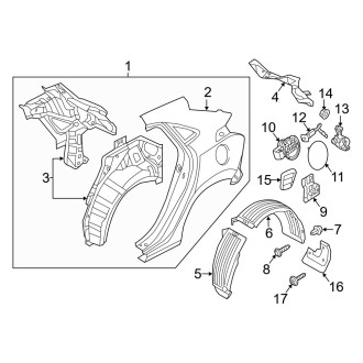 Hyundai Elantra Chassis Frames & Body Parts | CARiD