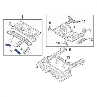 Hyundai Elantra Replacement Floor Pans — CARiD.com