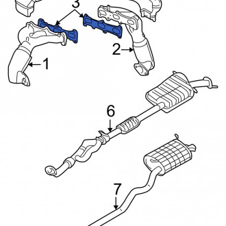 Hyundai Santa Fe OEM Exhaust Parts - Systems, Tips, Pipes | CARiD