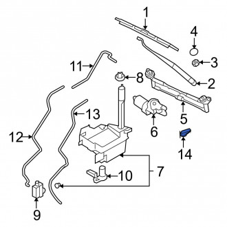 Hyundai Santa Fe Washer Nozzles & Parts — CARID.com