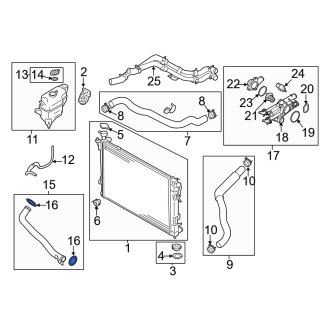 Hyundai Tucson OEM Engine & Components | Air Intake Parts — CARiD.com