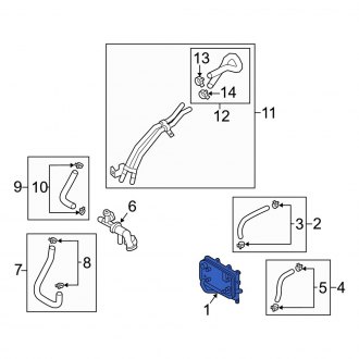 Hyundai OEM Transmission Parts | Coolers, Clutch Kits — CARiD.com