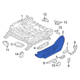 Hyundai Automotive Seat Components | Cushions, Foam, Springs — CARiD.com