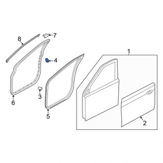 Hyundai Santa Fe OEM Doors & Parts - Shells, Panels, Armrests | CARiD