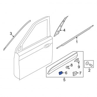 Hyundai Tucson Fender Support Braces & Hardware — CARiD.com