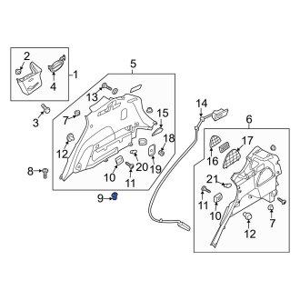 Hyundai Elantra OEM Interior Components — CARiD.com