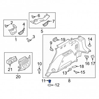 Hyundai Elantra OEM Interior Components — CARiD.com
