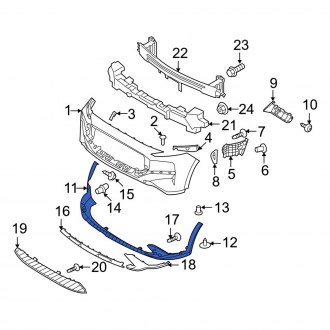 Hyundai Santa Fe Replacement Front Bumpers & Components | CARiD