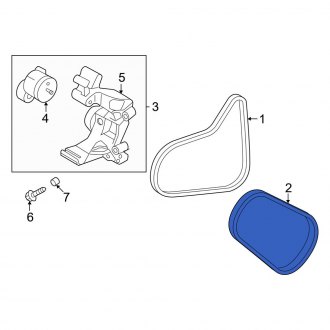Hyundai Santa Cruz Accessory Drive Belts – CARiD.com