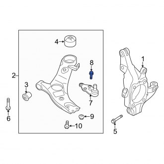 Hyundai Ioniq 5 OEM Suspension Parts - Shocks, Struts | CARiD