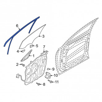 Hyundai Replacement Car Window Seals | CARiD