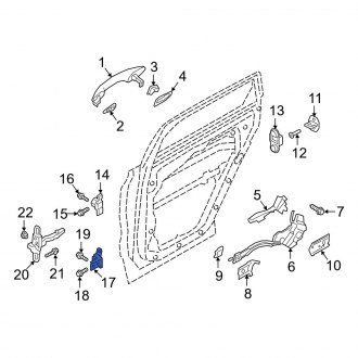 Hyundai Palisade Door Hinges, Pin & Bushing Kits – CARiD.com