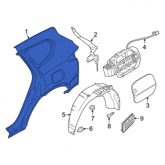 Hyundai Santa Fe Replacement Quarter Panels | CARiD