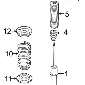 Hyundai Santa Cruz OEM Suspension Parts | Shocks, Struts — CARiD.com