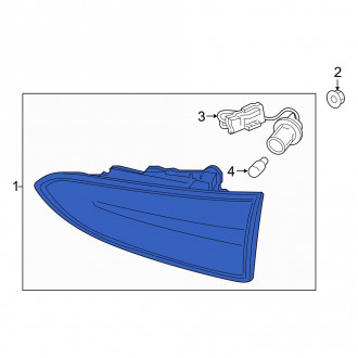 Hyundai Santa Fe OEM Tail Lights - LED, Fiber Optic | CARiD