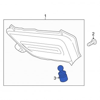 Hyundai Kona OEM Lighting | Headlights, Fog & Tail Lights — CARiD.com