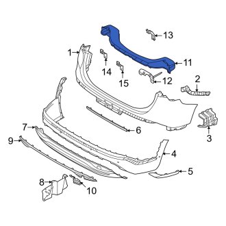 Hyundai Santa Fe Bumper Reinforcements & Energy Absorbers – CARiD.com