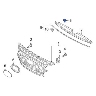 Hyundai Elantra Radiator Support Covers — CARiD.com