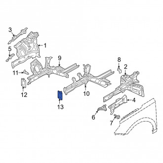 Hyundai Elantra Replacement Chassis Frames & Rails - CARiD.com